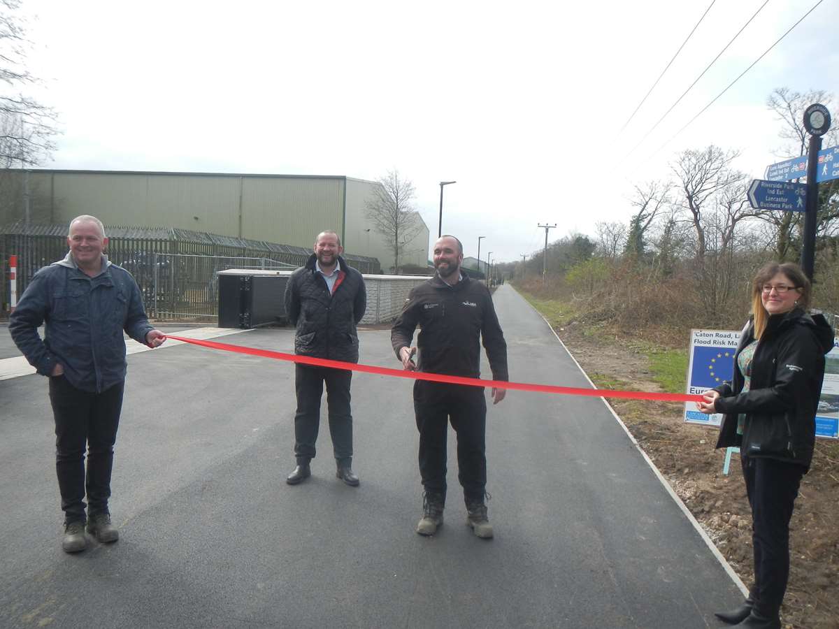 Resurfaced Millennium path reopens as part of the £12.2M Caton Road ...
